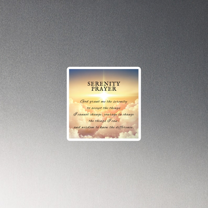 Serenity Prayer Magnet - Etsy