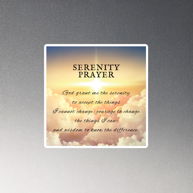 Serenity Prayer Magnet - Etsy