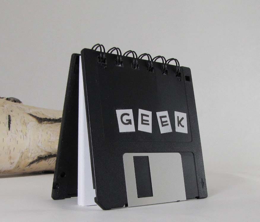 Original Geek Recycled Blank Floppy Disk Mini Notebook in - Etsy