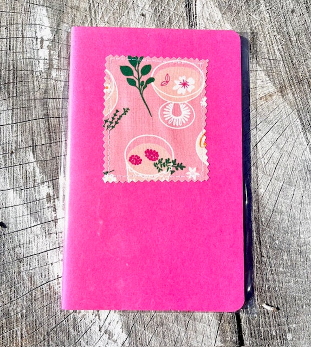 Moleskine Notebook With Fabric Swatch on Front - Etsy