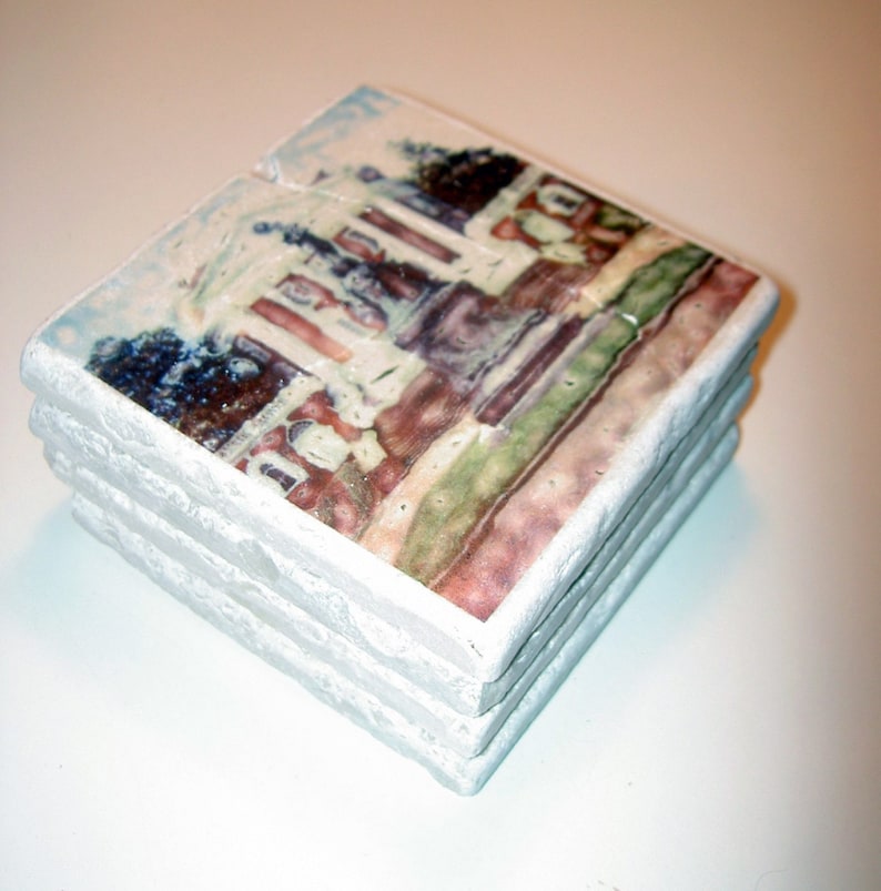 Marble Coasters - UVA Rotunda - Etsy