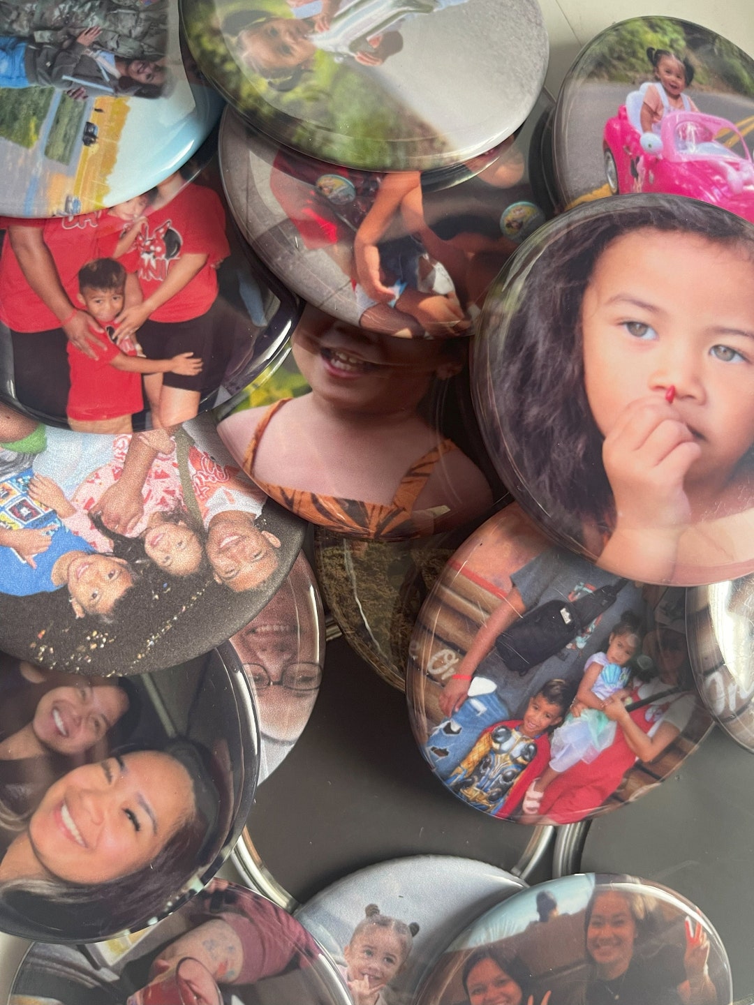 Custom Button Magnets for Party Favors: Birthdays, Weddings, Any ...