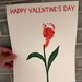 Valentine's Day Flower / Valentine's Handprint Art / DIY Card Craft ...