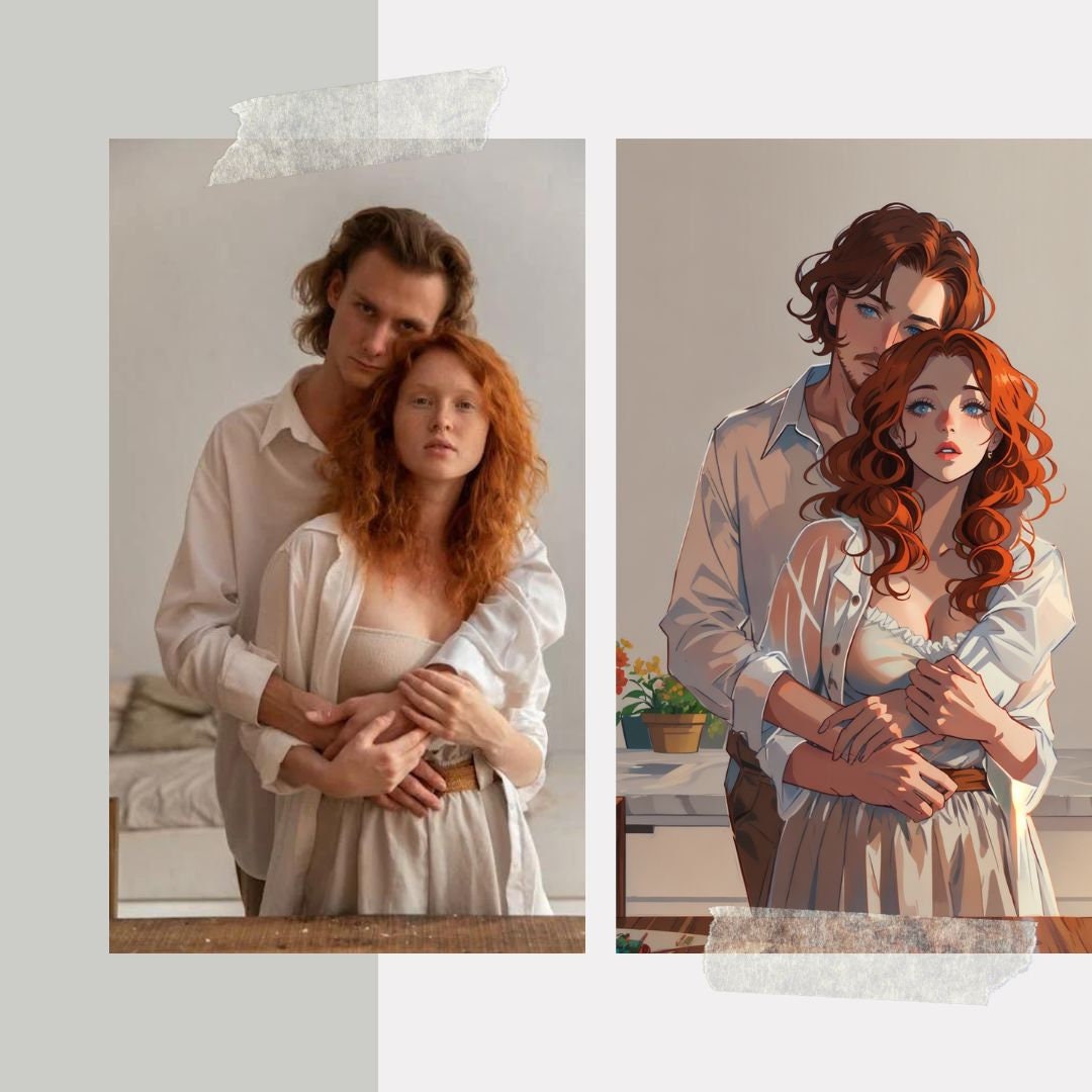 Chibi Anime Portrait, Cute Custom Photo, Anime Style, Chibi Portrait ...