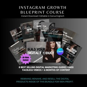 Instagram Growth Blueprint Course Master Resell Rights & Private Label ...