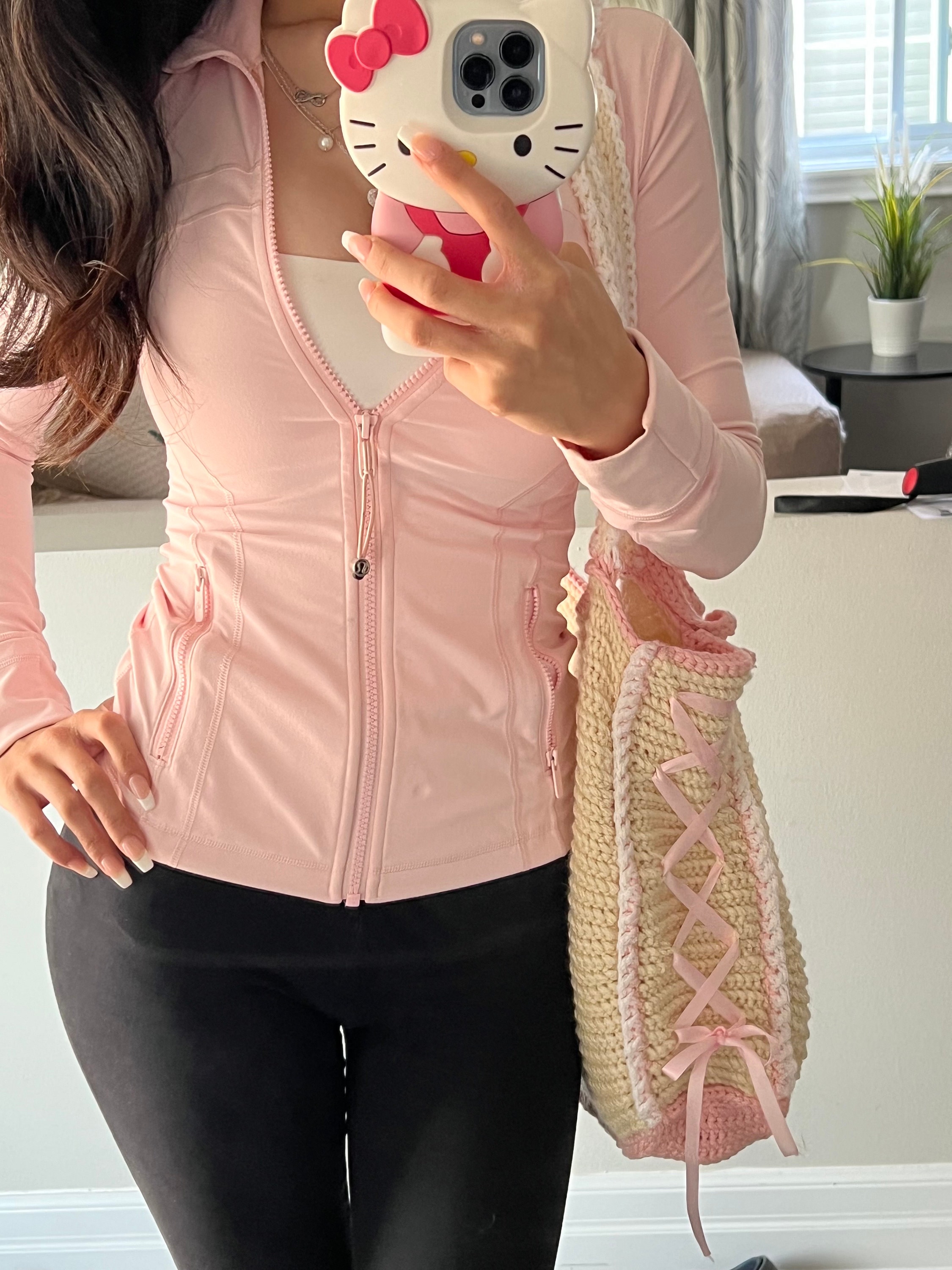 Pink Ribbon & Bow Crochet Tote Bag PDF PATTERN — Written Pattern With ...