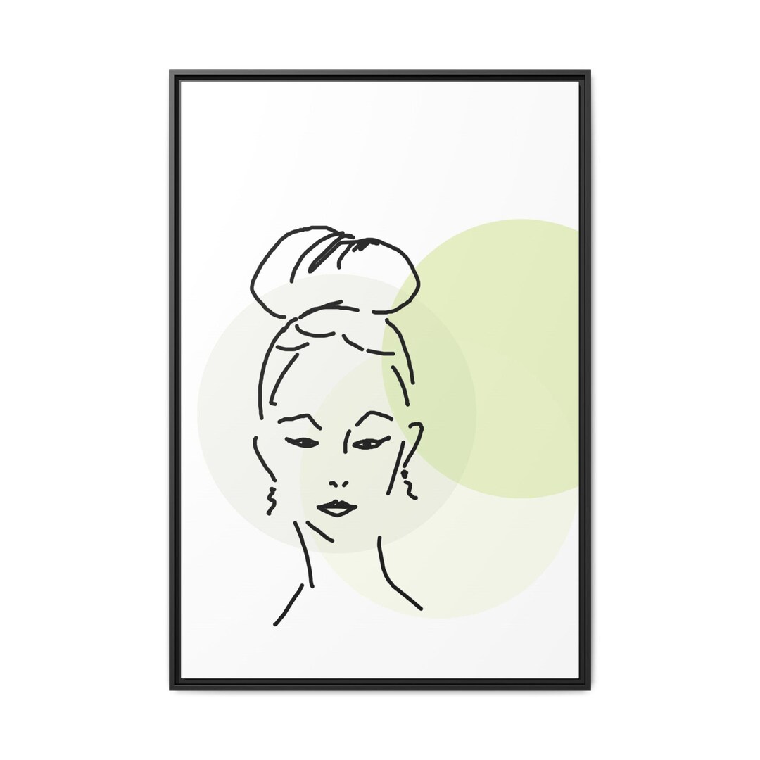 Face- Minimalist Art Print - Etsy