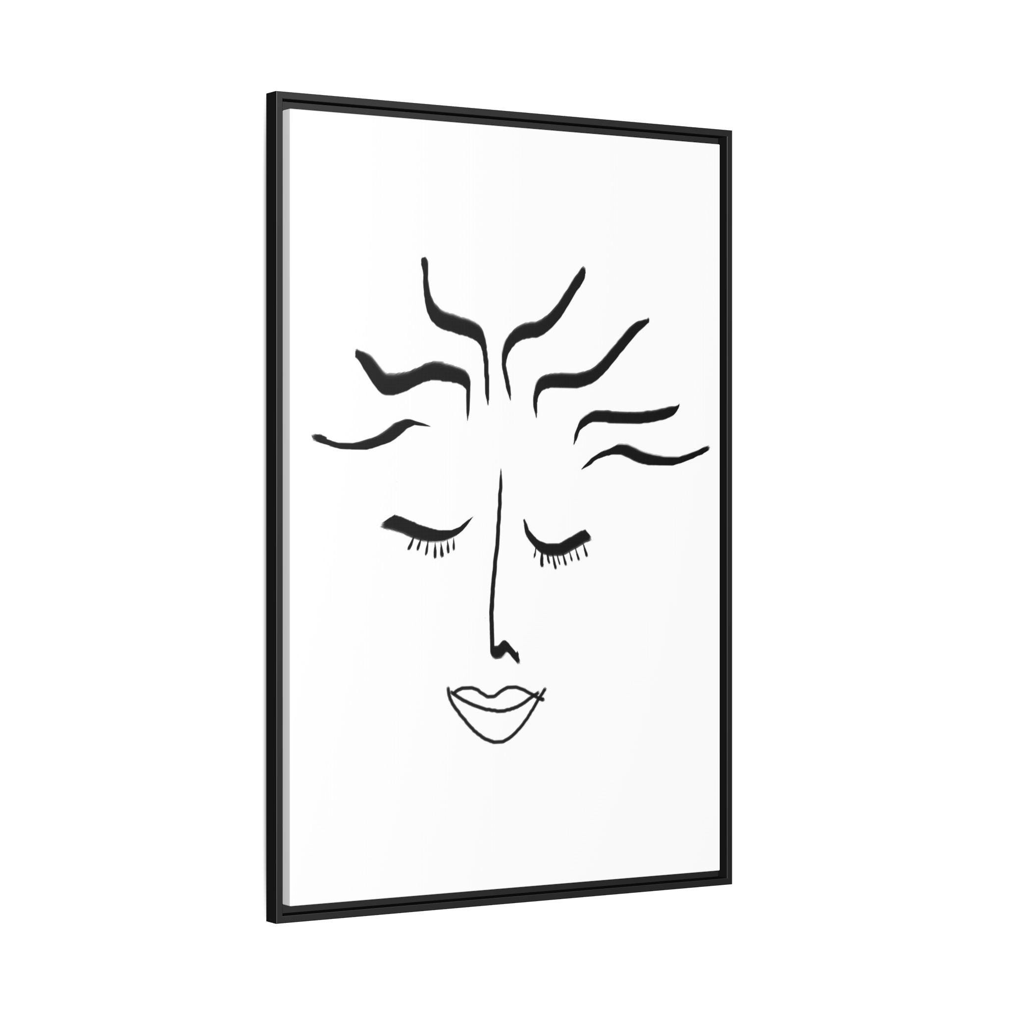 Face- Minimalist Art Print - Etsy