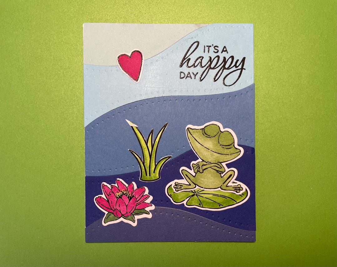 Congratulations Happy Day Frog Card, Congrats, Lilypad, Coworker ...