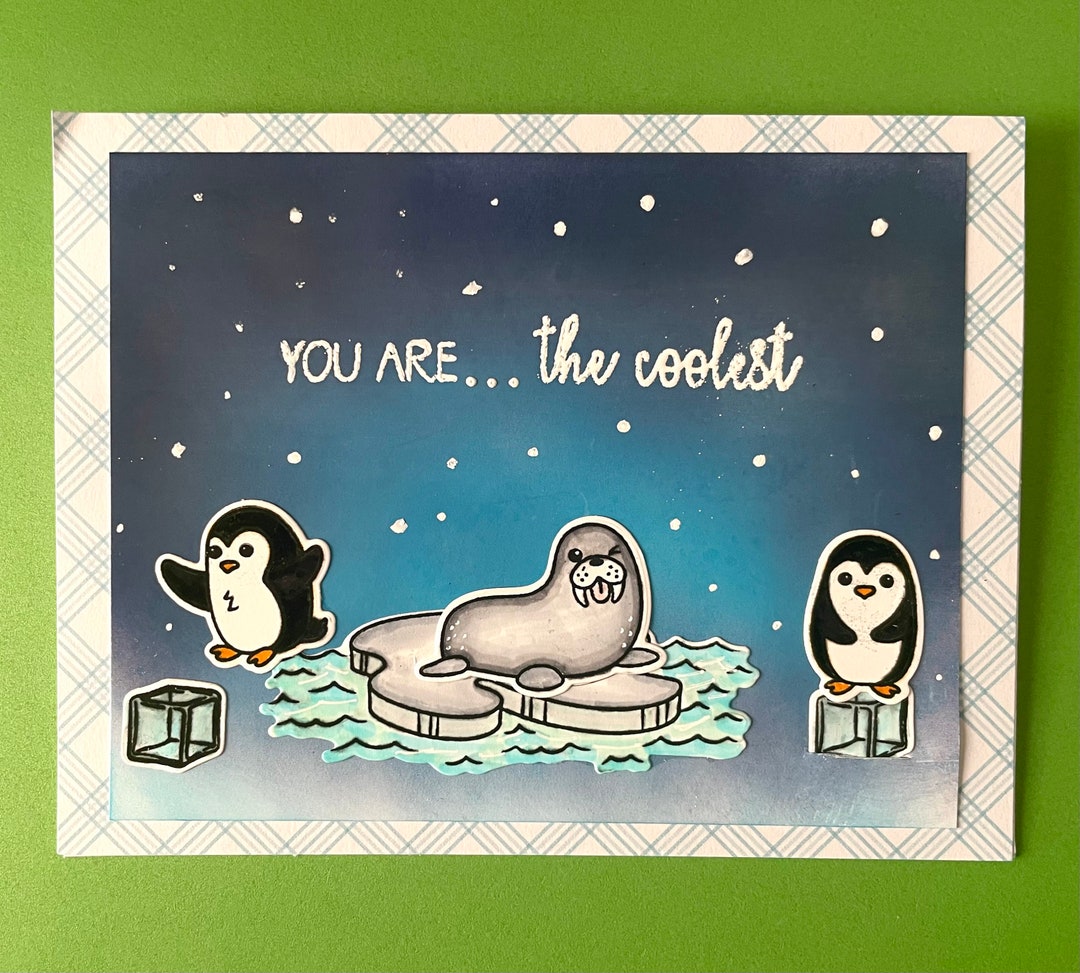 You Are the Coolest Die Cut Card, for Family, Thank You Card, for Him ...