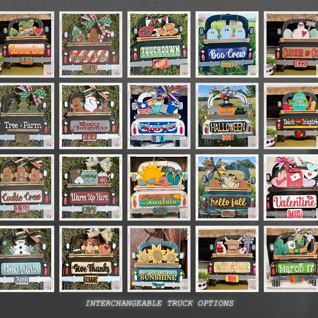 Mega Interchangeable Truck, Interchangeable Truck Door Hanger ...