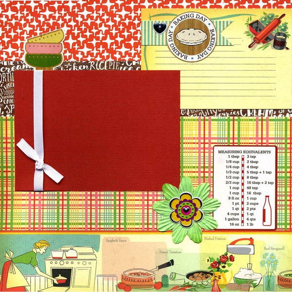 Cooking Scrapbook - Etsy