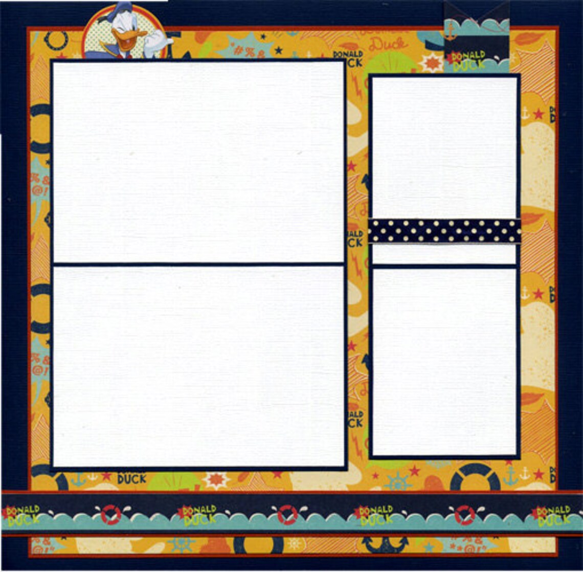Premade Scrapbook Page Set so Much Fun - Etsy