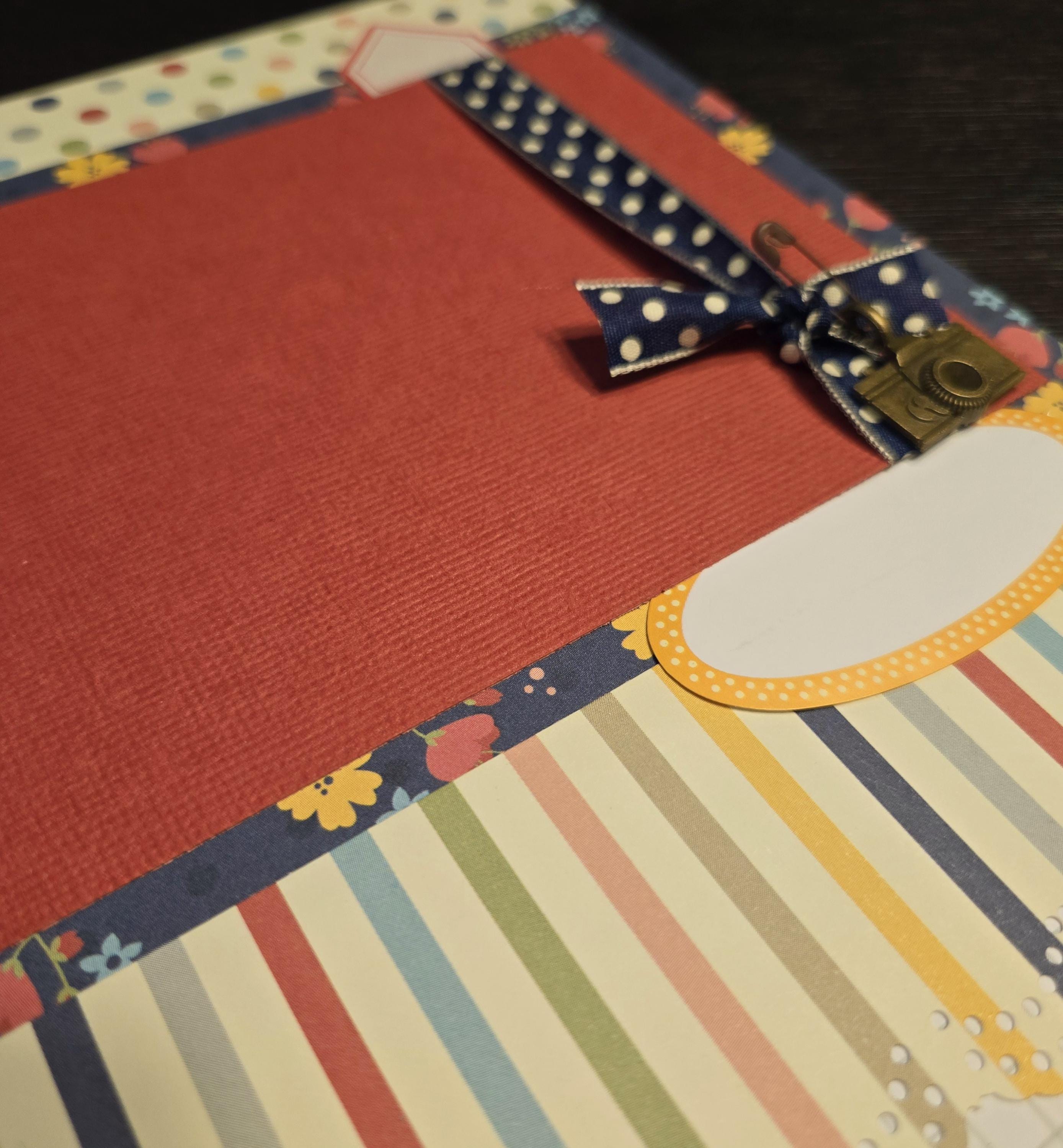 Premade Scrapbook Page - Life Documented - Etsy