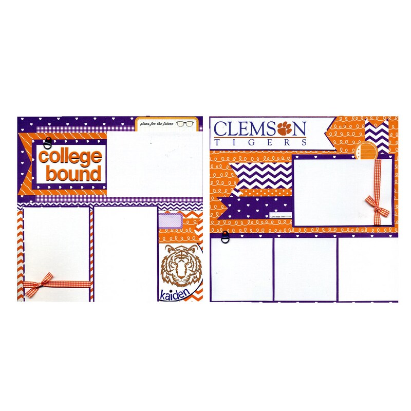 College Scrapbook - Etsy