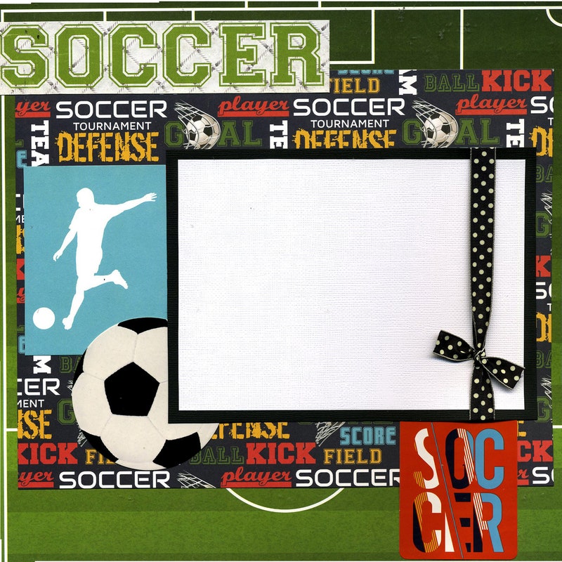 Soccer Scrapbook - Etsy