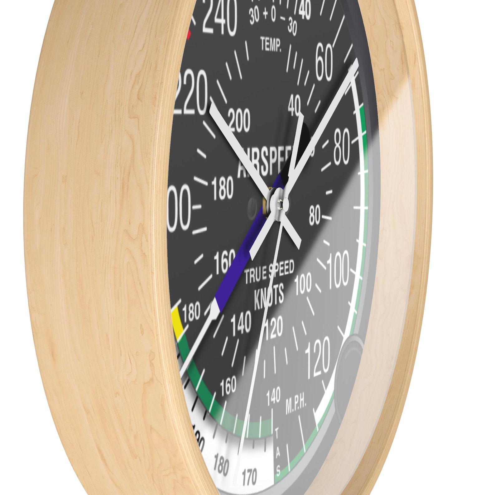 Aviation Wall Clock, Airplane Navigation Instrument Dial Clock, Pilot ...