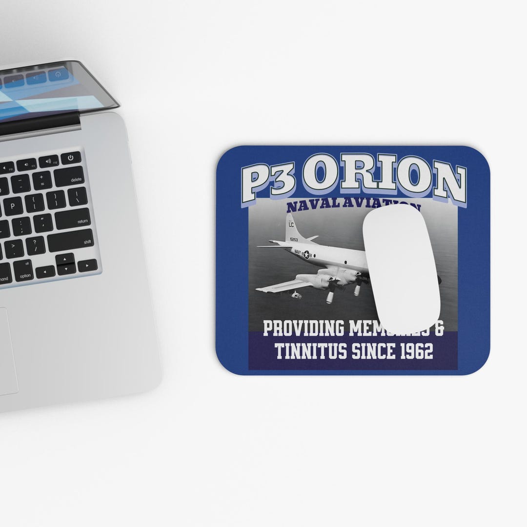 P3 Orion Mouse Pad: Naval Aviation Decor, Military Vet Gift, US NAVY - Etsy