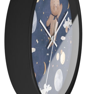 Charming Cartoon Kids Clock Playroom Essential Wall Clock - Etsy