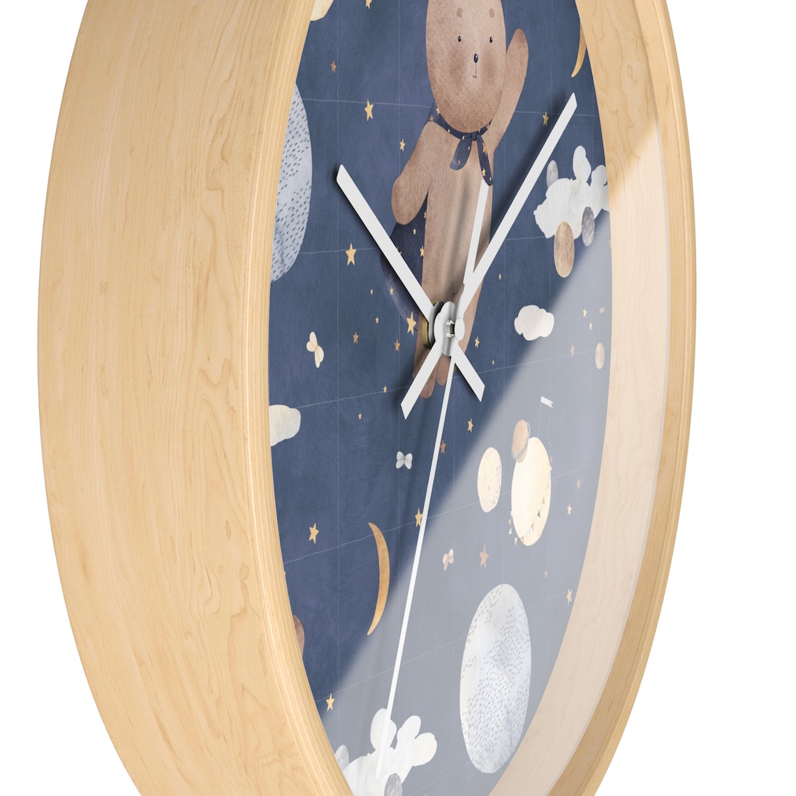 Charming Cartoon Kids Clock Playroom Essential Wall Clock - Etsy