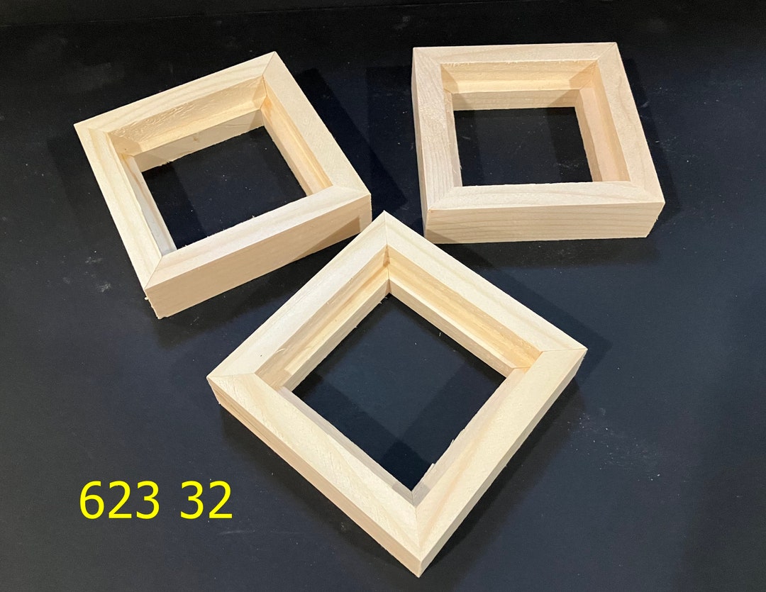 Float Frames for 3x3 X 1/2 Canvas or Panel Unfinished - Etsy