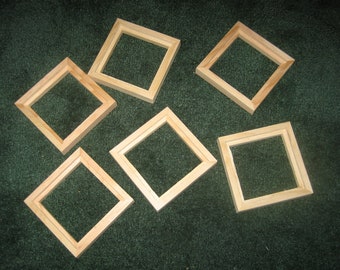 Tile Float Frames 8x8 Unfinished for Tiles or Panels Sets of | Etsy