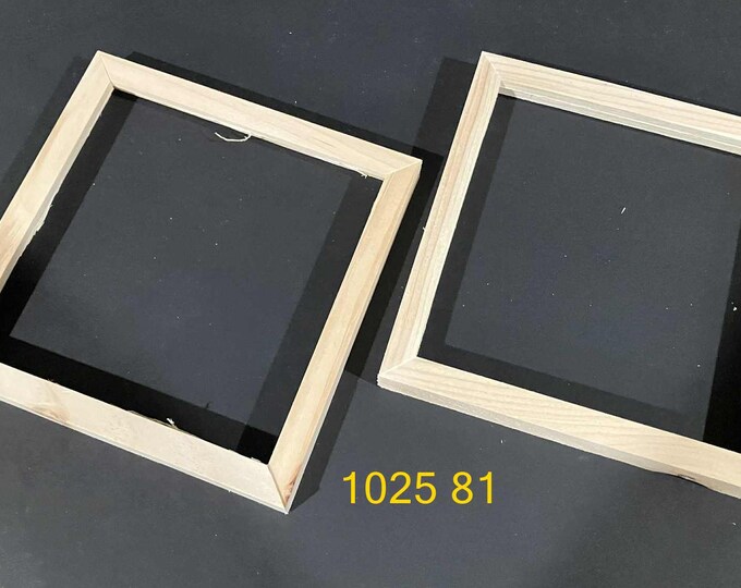 Frames Unfinished 6x6 Wood Picture Frames (2) - Etsy