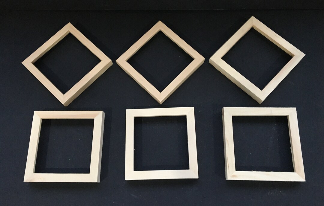 Tile Frames 6x6 Unfinished (6) - Etsy