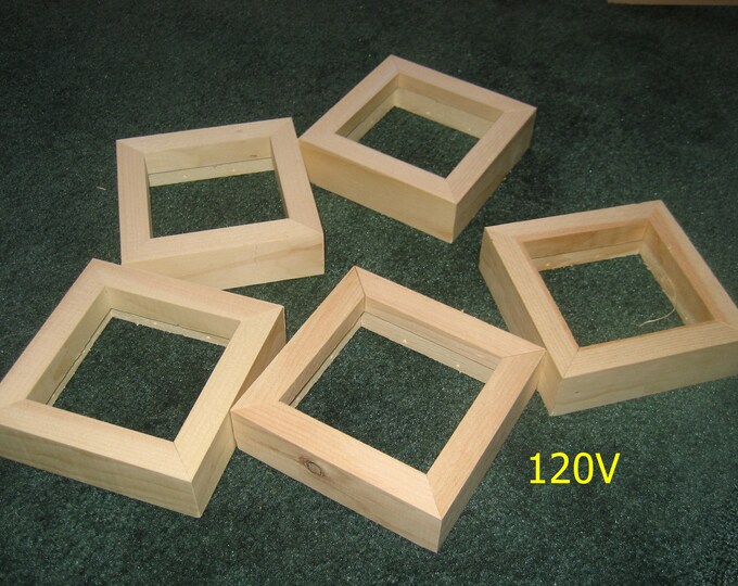 2x2 'box' Frames (6) Unfinished - Etsy