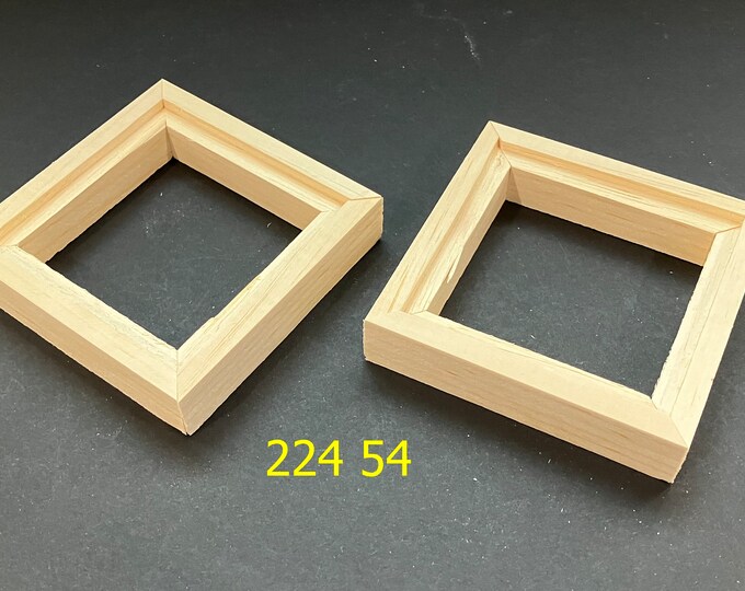 Float Frames for 3x3 X 1/8" Panels - Unfinished Wood (2) - Etsy