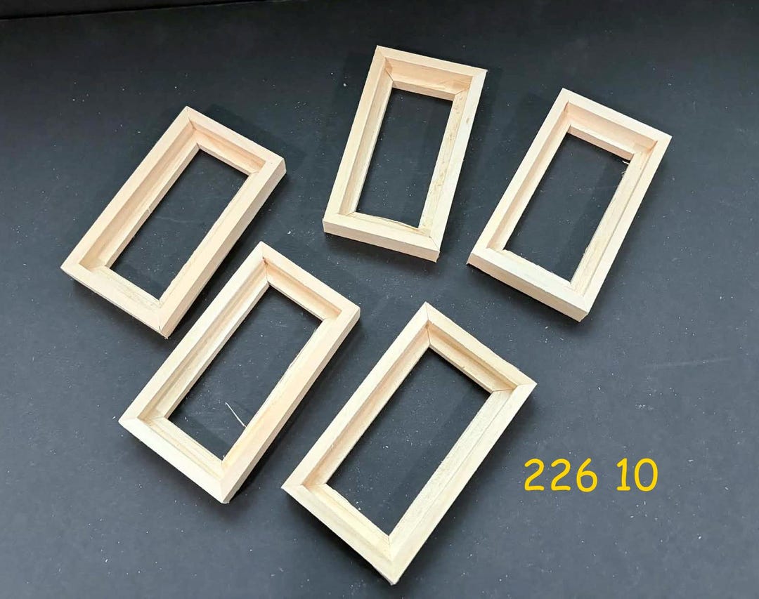 Float Frames for 2x4 X 3/8" Art - Unfinished Wood (5) - Etsy