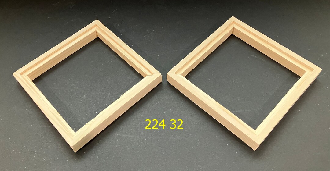 Float Frames for 5x5 X 1/8 Panels Unfinished Wood 2 - Etsy