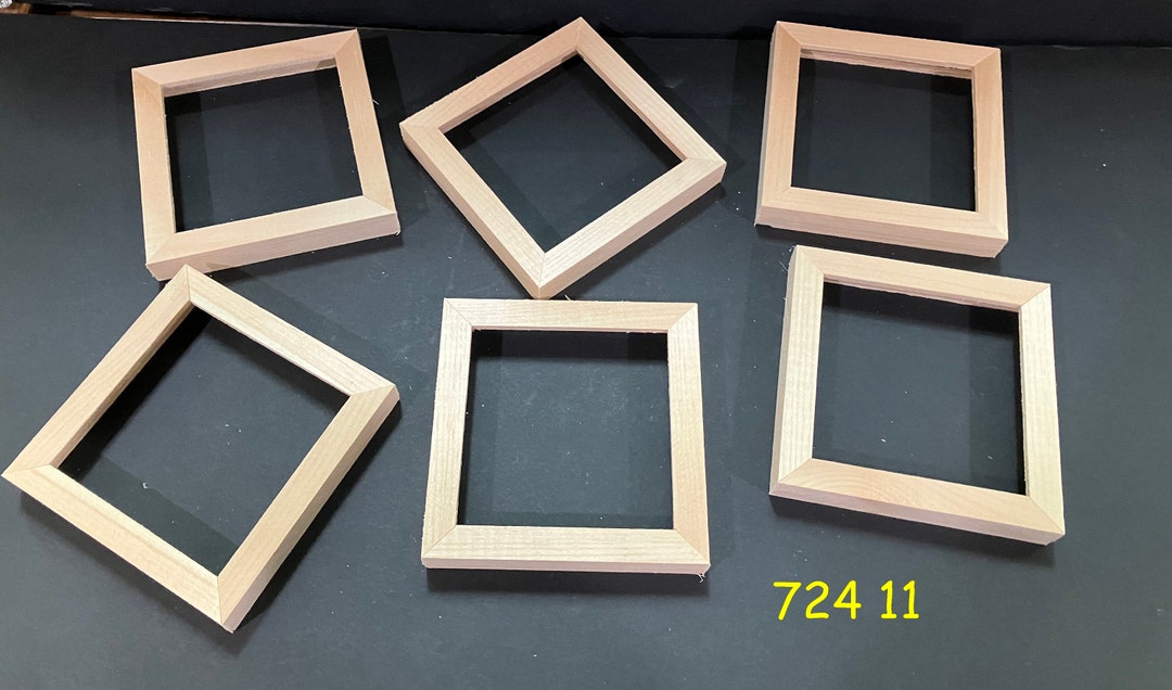 Frames Unfinished 4x4 Wood Picture Frames 6 - Etsy