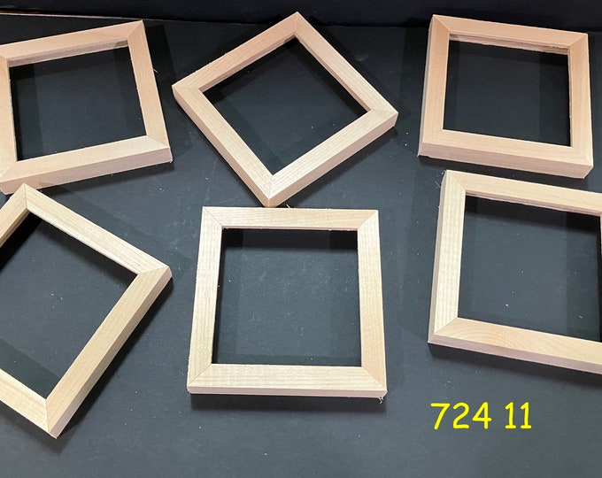 Frames Unfinished 4x4 Wood Picture Frames 6 - Etsy