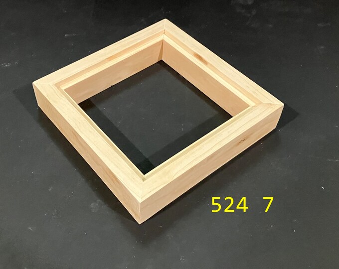 Float Frame for 5x5 X 1/8" Panel- 1/2" Face 1 1/4" Tall Unfinished - Etsy