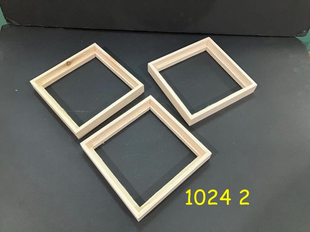 Float Frames for 6x6 X 1/2 Panel Unfinished Wood 3 - Etsy