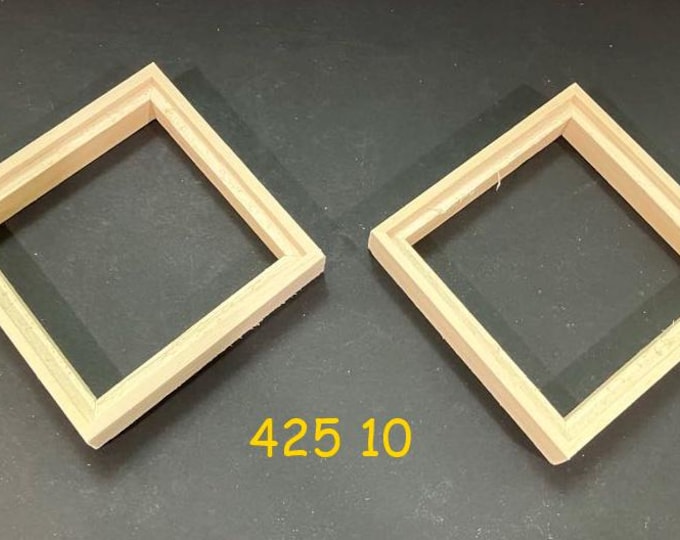Float Frames for 4x4x1/8" Panels - Unfinished Wood (2) - Etsy