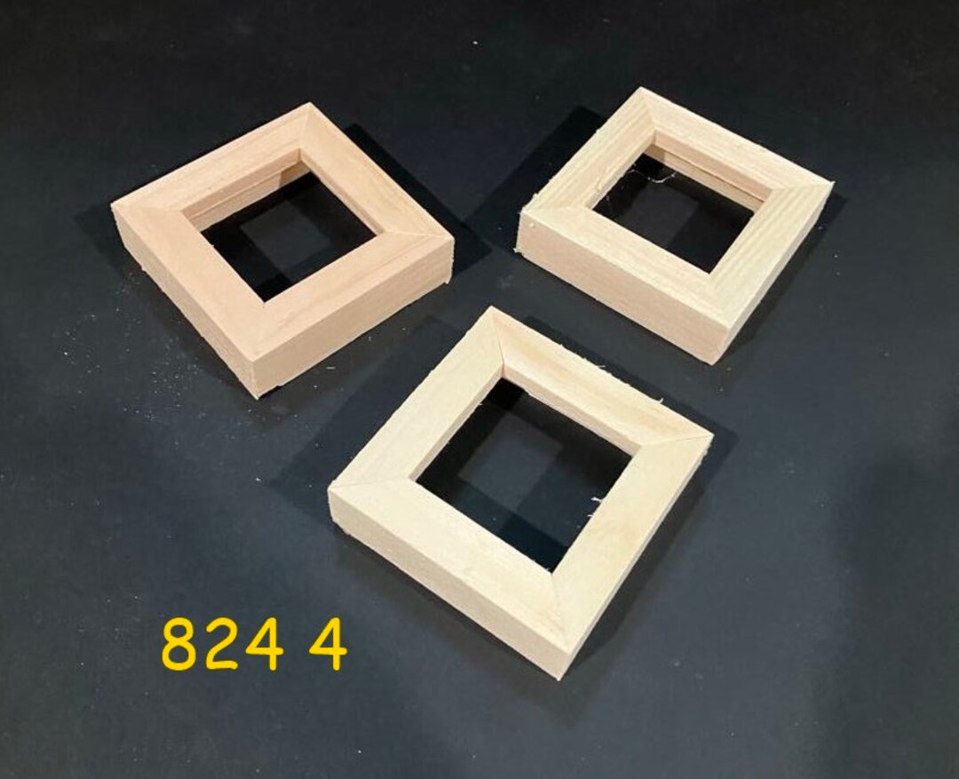 Frames Unfinished 2x2 Wood Picture Frames 3 - Etsy