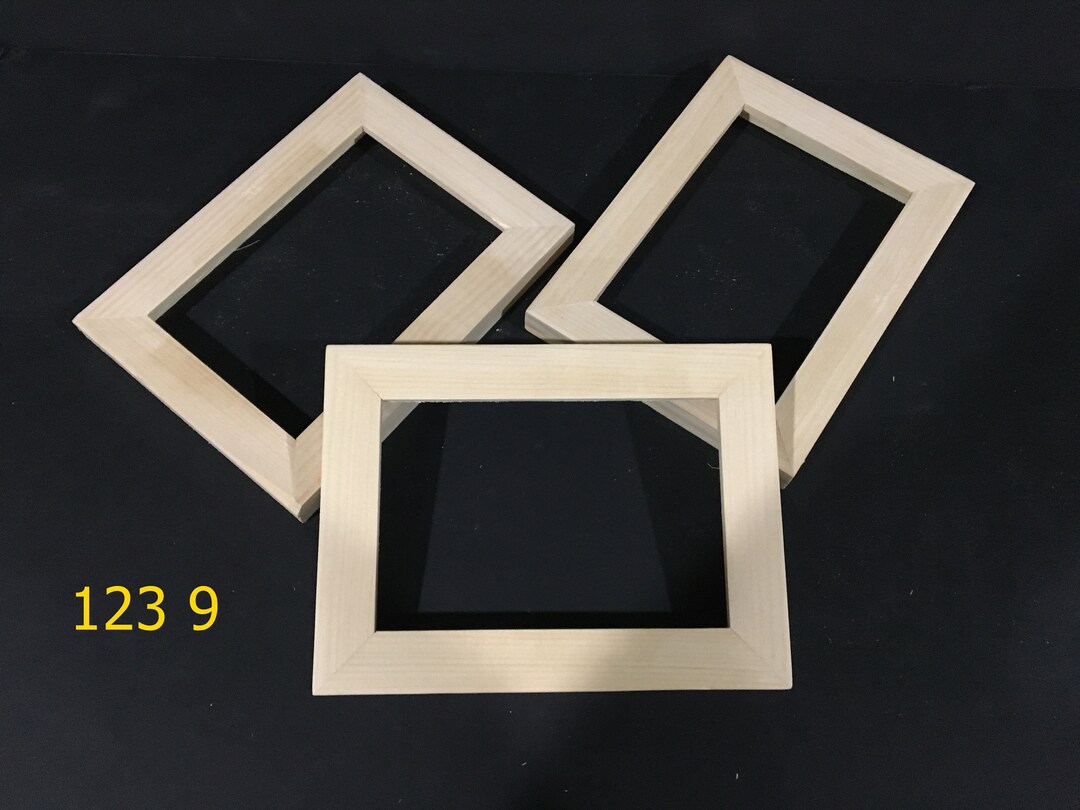 Picture Frames 4x6 Front Opening Unfinished Wood (3) - Etsy