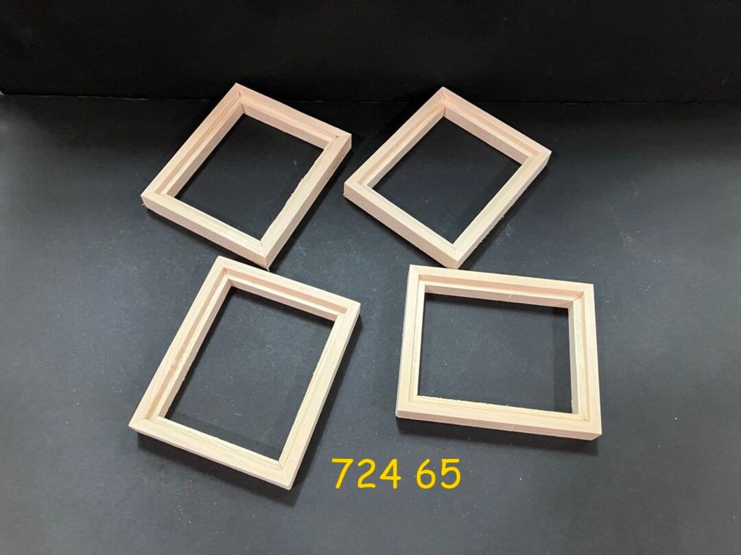 Float Frames for 4x5 X 1/8" Panels - Unfinished Wood (4) - Etsy