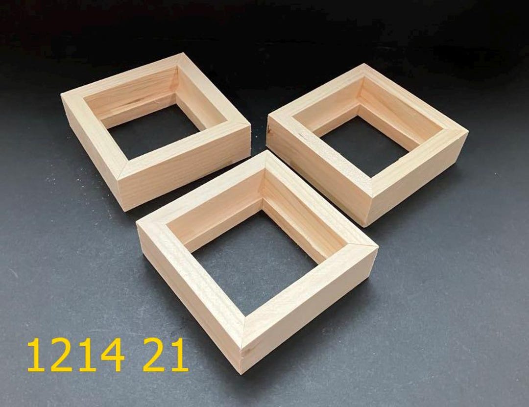 Float Frames for 3x3 X 1/2 Art 3 - Etsy