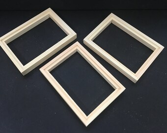 3 Float frames for 5x5 x1/8 panels set of three Materials Home & Hobby ...