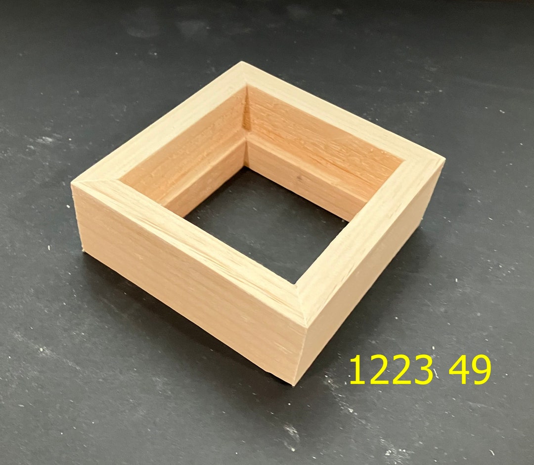 Float Frame for 3x3 X 7/8 Panel Unfinished Wood - Etsy