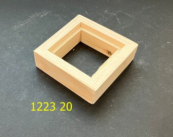Float Frame for 3x3 X 3/4 Panel 1/2 Face 1 1/2 Tall Unfinished - Etsy