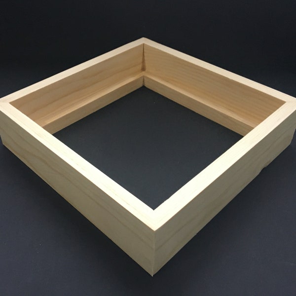 Unfinished Wood Frames 8x8 Frame - Etsy
