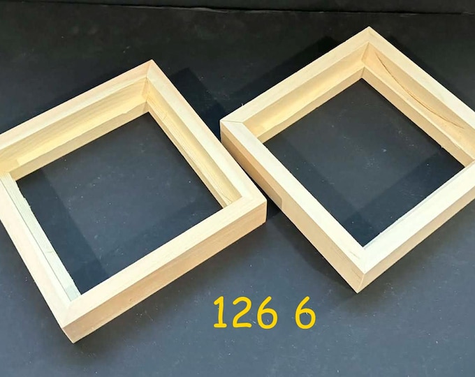 Float Frames for 5x5 X 3/4" Art (2) - Etsy