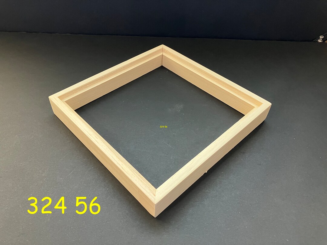 Float Frame for 8x8 X 1/4" Tile, Canvas or Panel- 1/4" Face, 1 1/4 ...