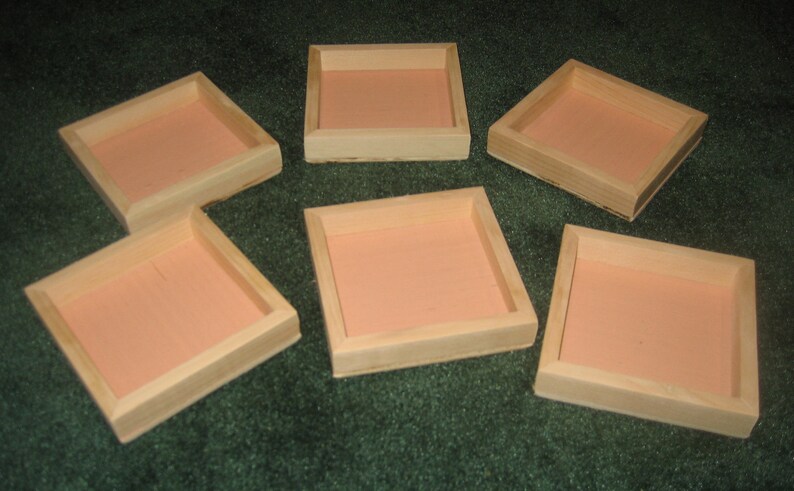 7x7 box frames 6 .75 deep unfinished | Etsy