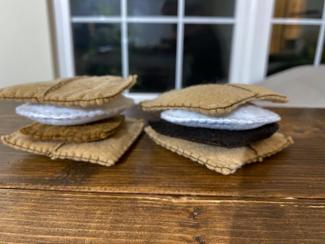 S’mores Felt Play Set - Etsy