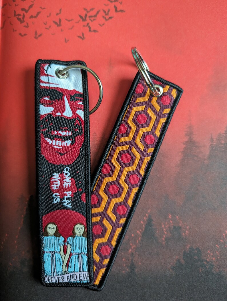 Horror Movie Keychain Spooky Slasher Halloween Double Sided Keyring - Etsy